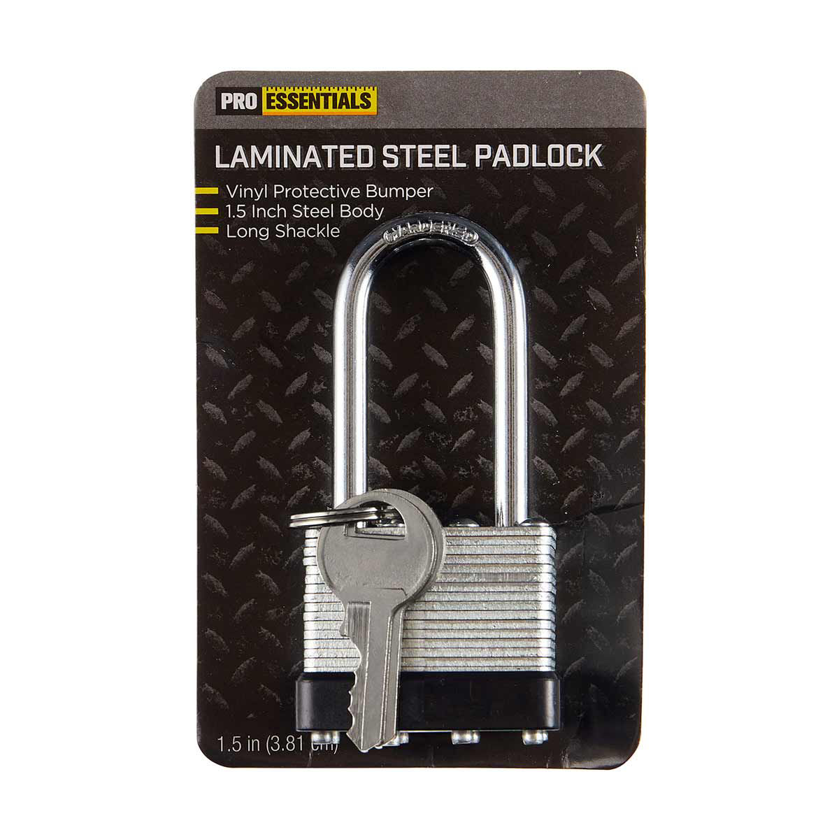 ProEssentials Laminated Steel Lock, 1.5 in