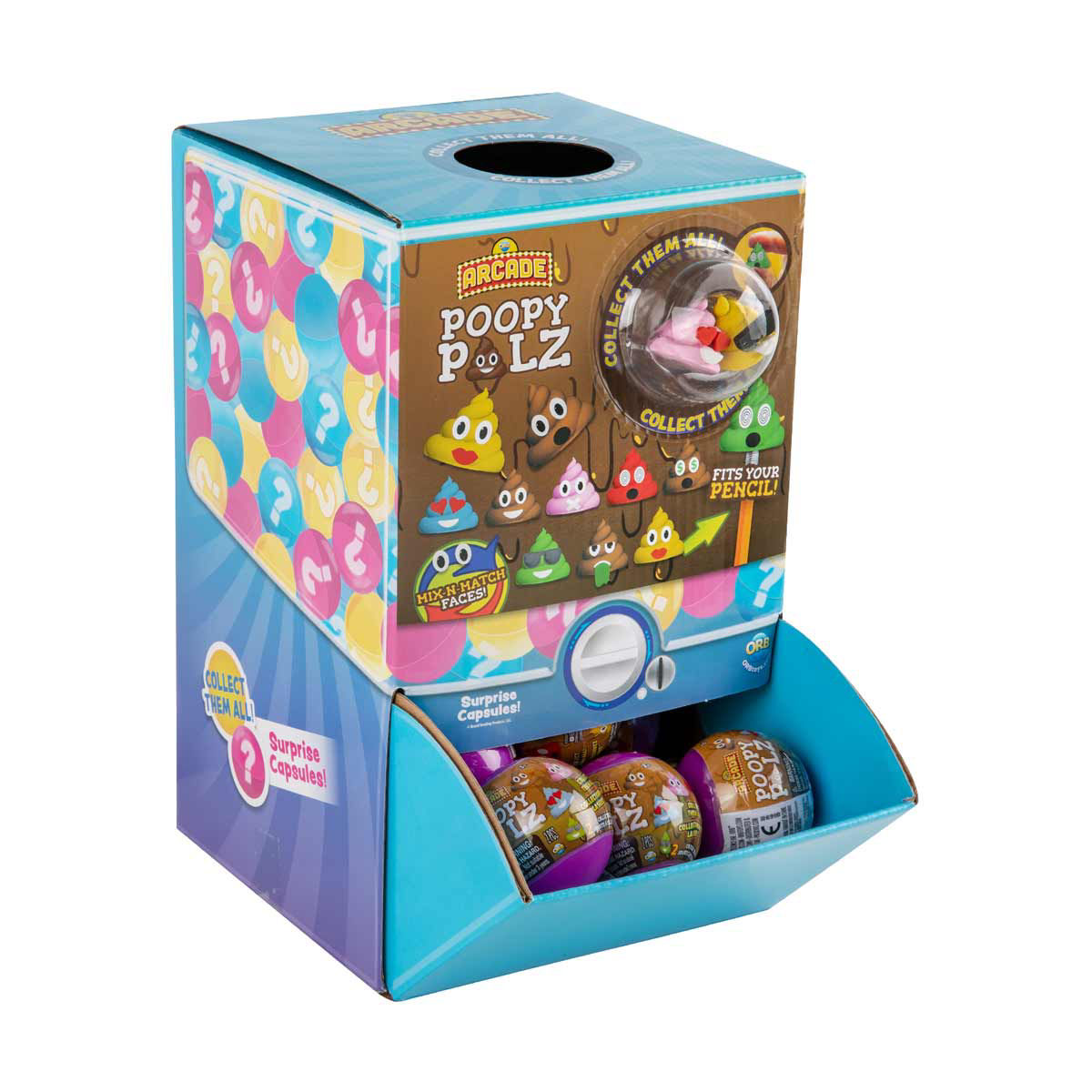ORB Arcade™ Capsules Poopy Palz