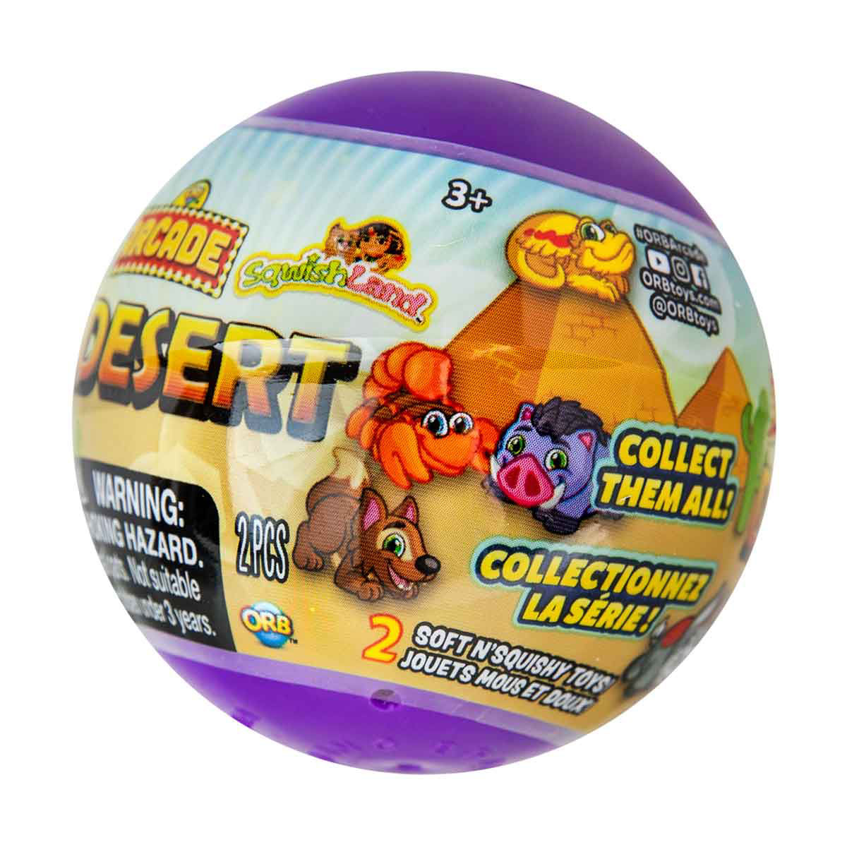 ORB Arcade™ Capsules Sqwishland Desert Collection