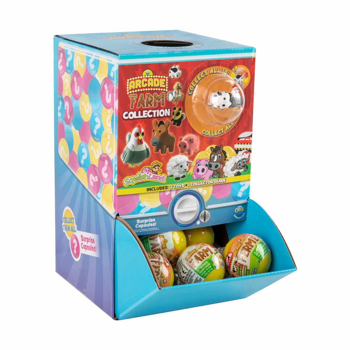 ORB Arcade™ Capsules Squish Farm Collection