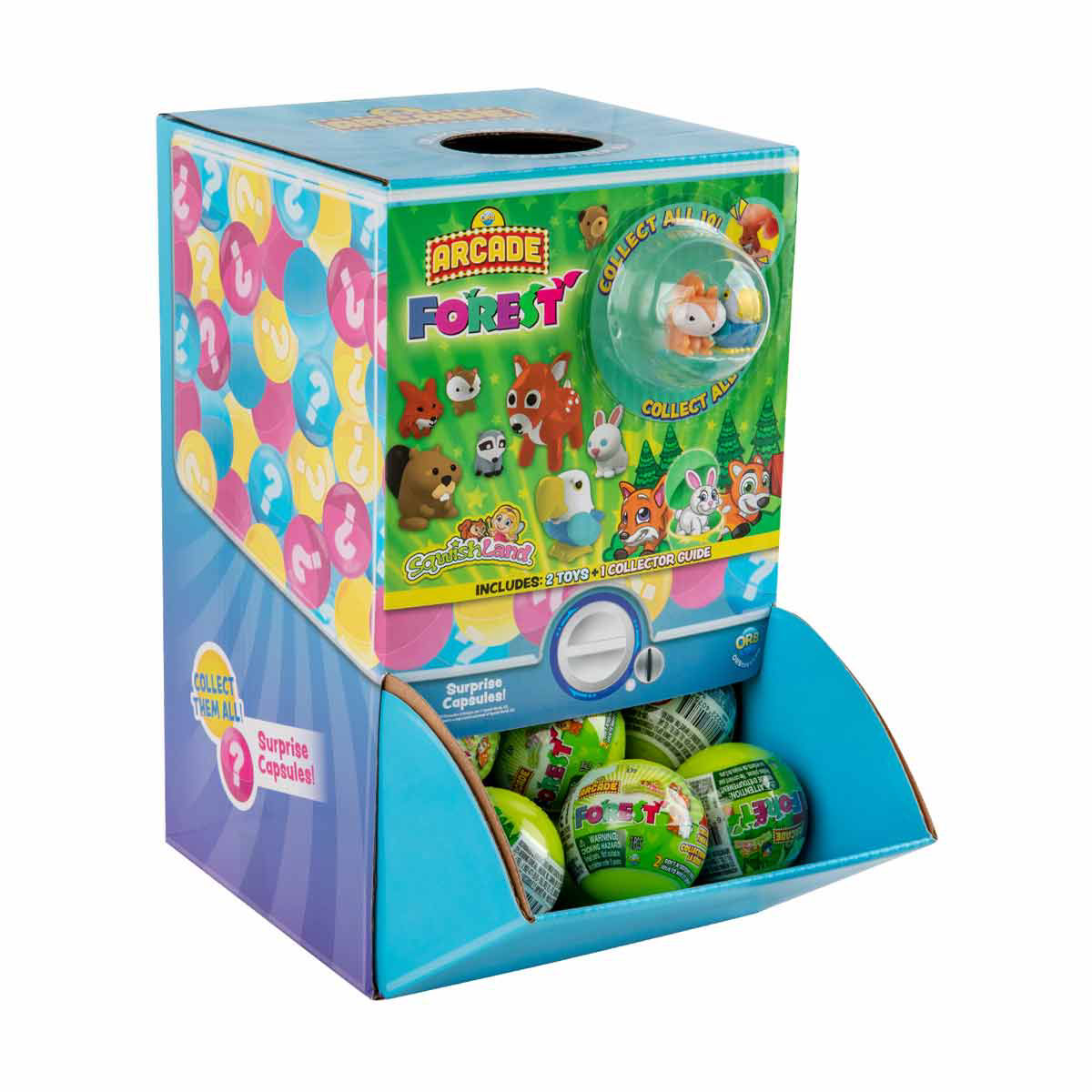 ORB Arcade™ Capsules Squish Forest Collection
