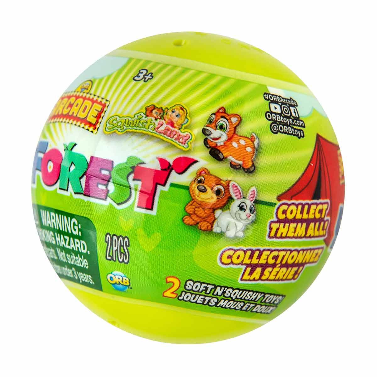 ORB Arcade™ Capsules Squish Forest Collection