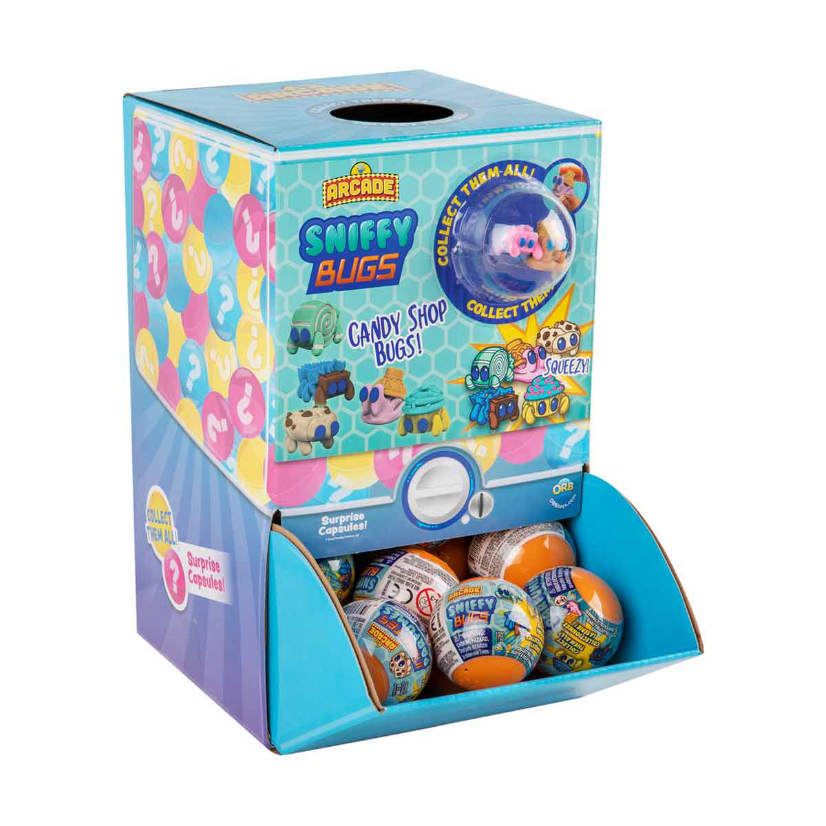 ORB Arcade™ Capsules Sniffy Bugs