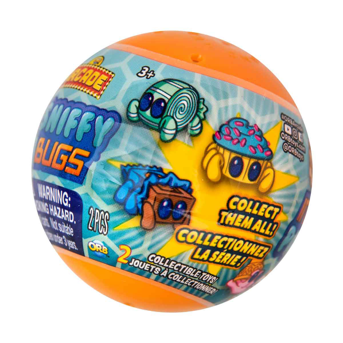 ORB Arcade™ Capsules Sniffy Bugs