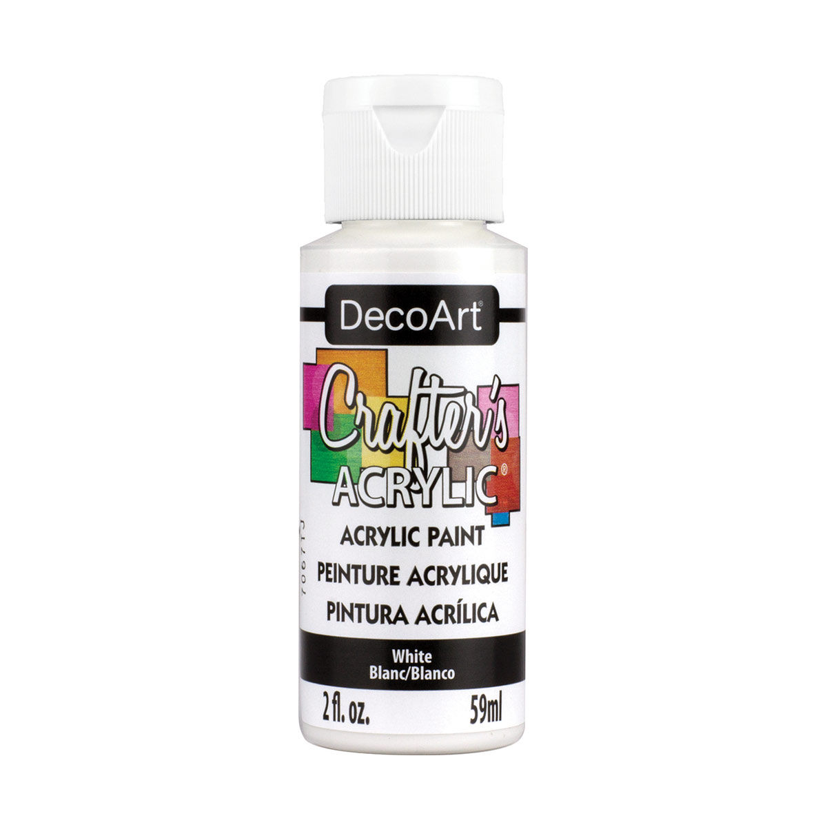 Crafter's Matte Acrylic Paint, 2 oz., White