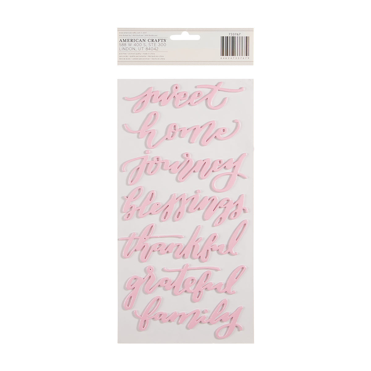 Thicker Stickers, Assorted