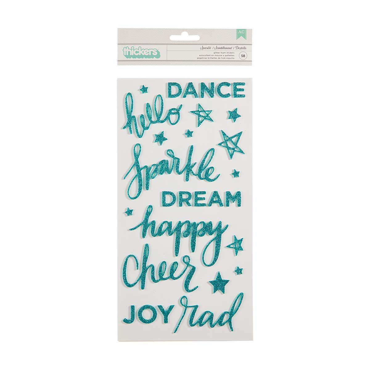 Thicker Stickers, Assorted