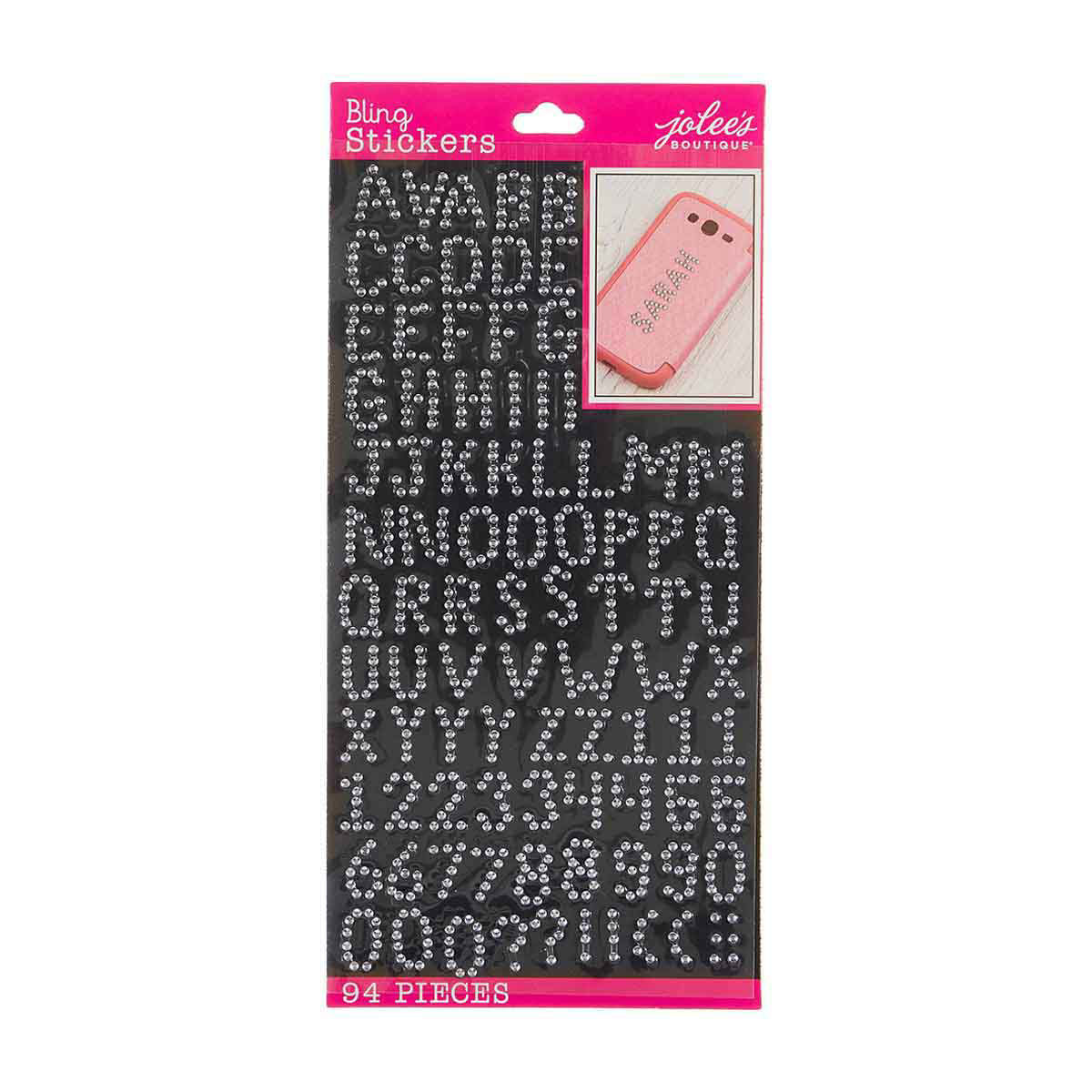 Adhesive Gem Stickers, Assorted Colors