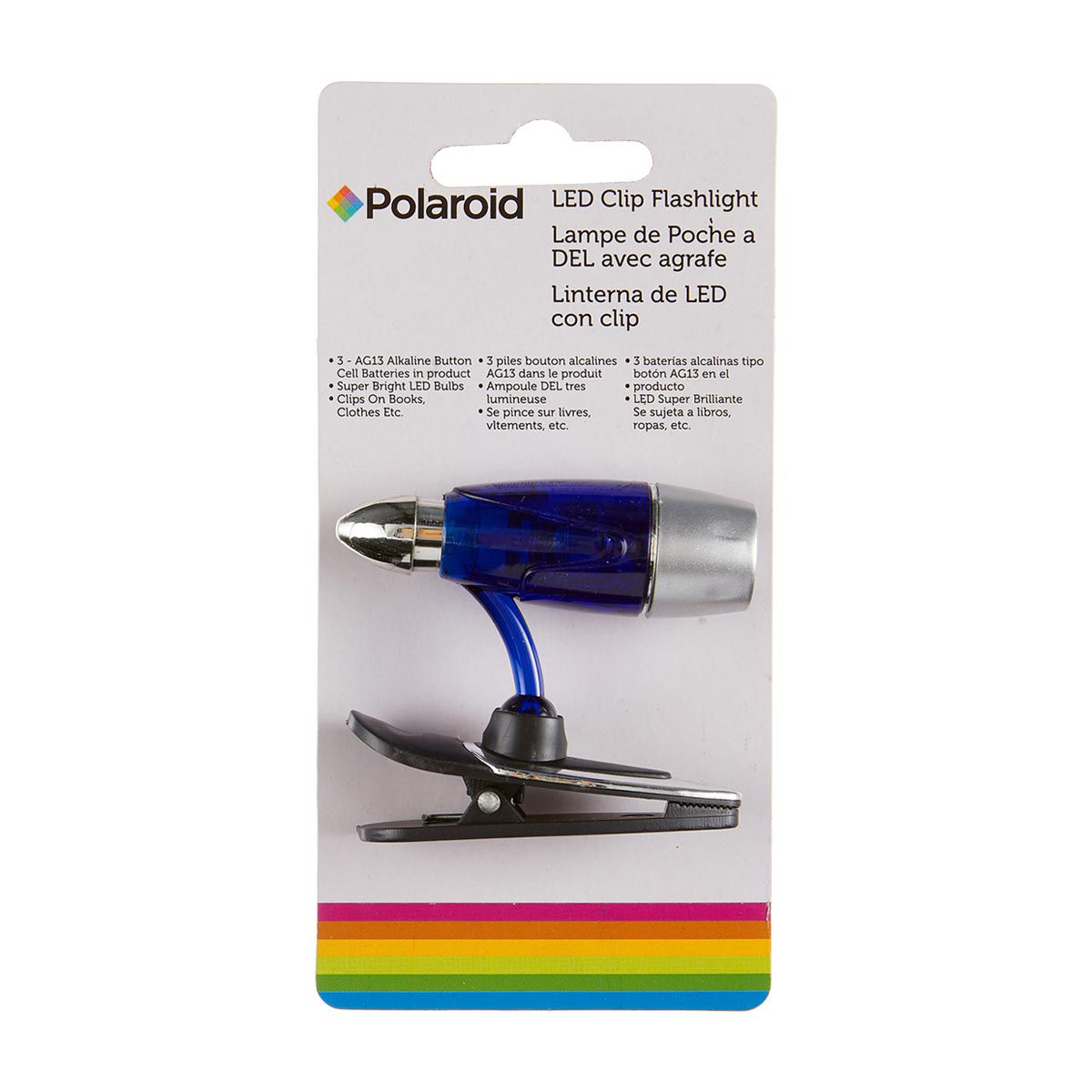 Polaroid Clip-on Flashlight