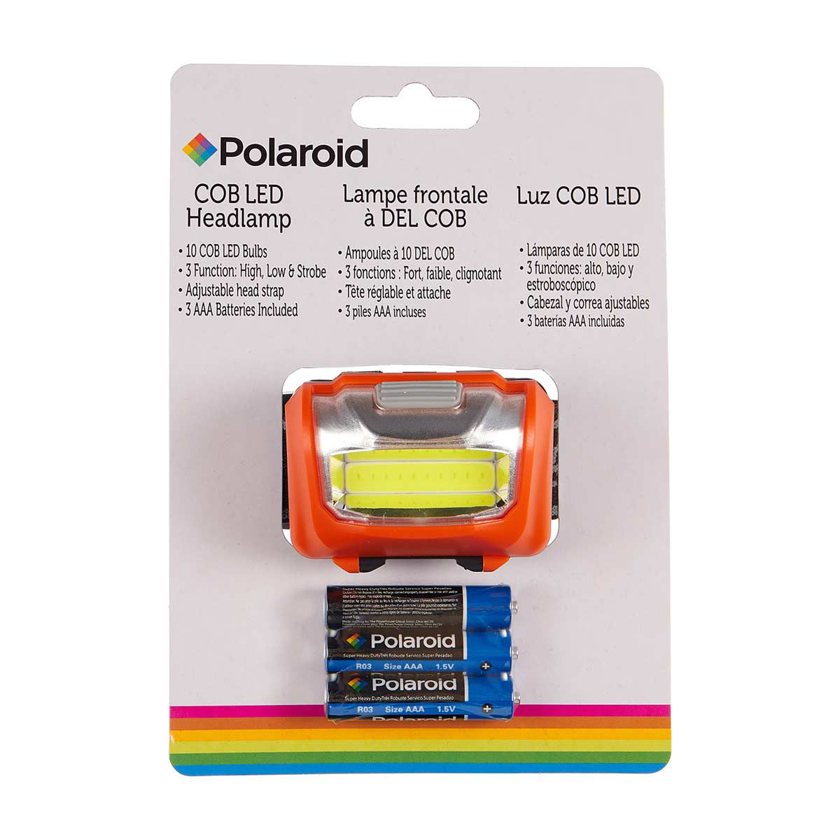 Polaroid LED Headlamp