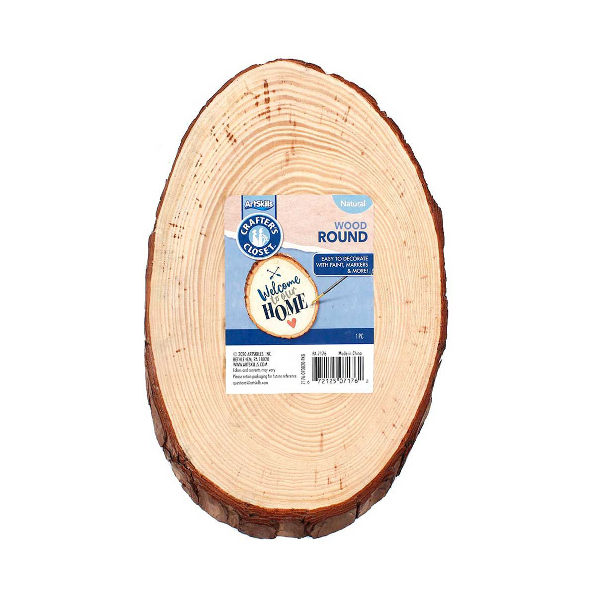 ArtSkills Natural Tree Round Wood Slice for Crafts and Centerpieces ...