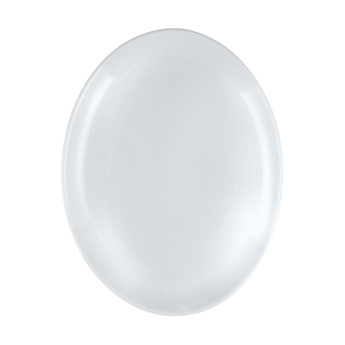 Round White Platter, 12 in.