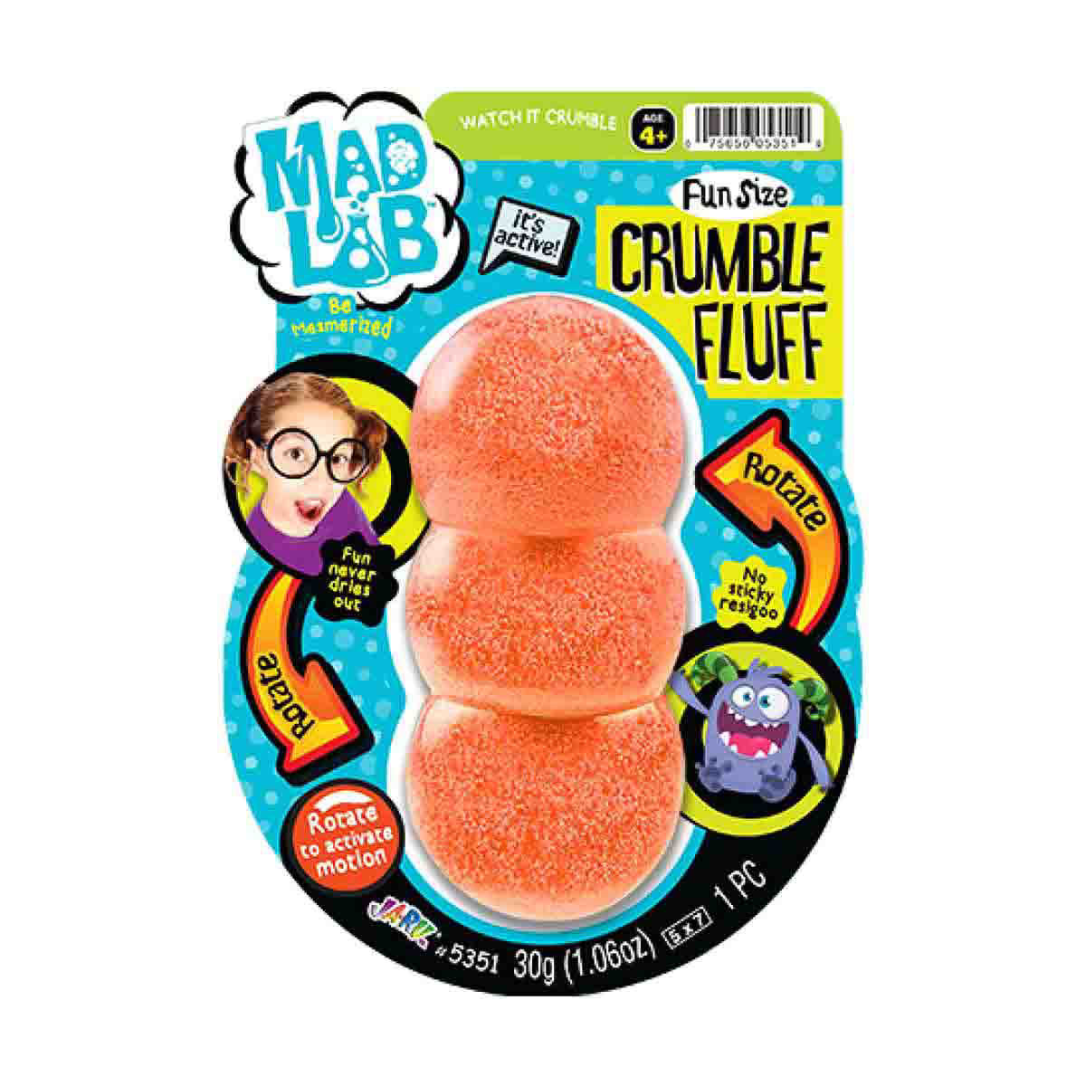 Mad Lab Fun Size Crumble Fluff, 1.06 oz.