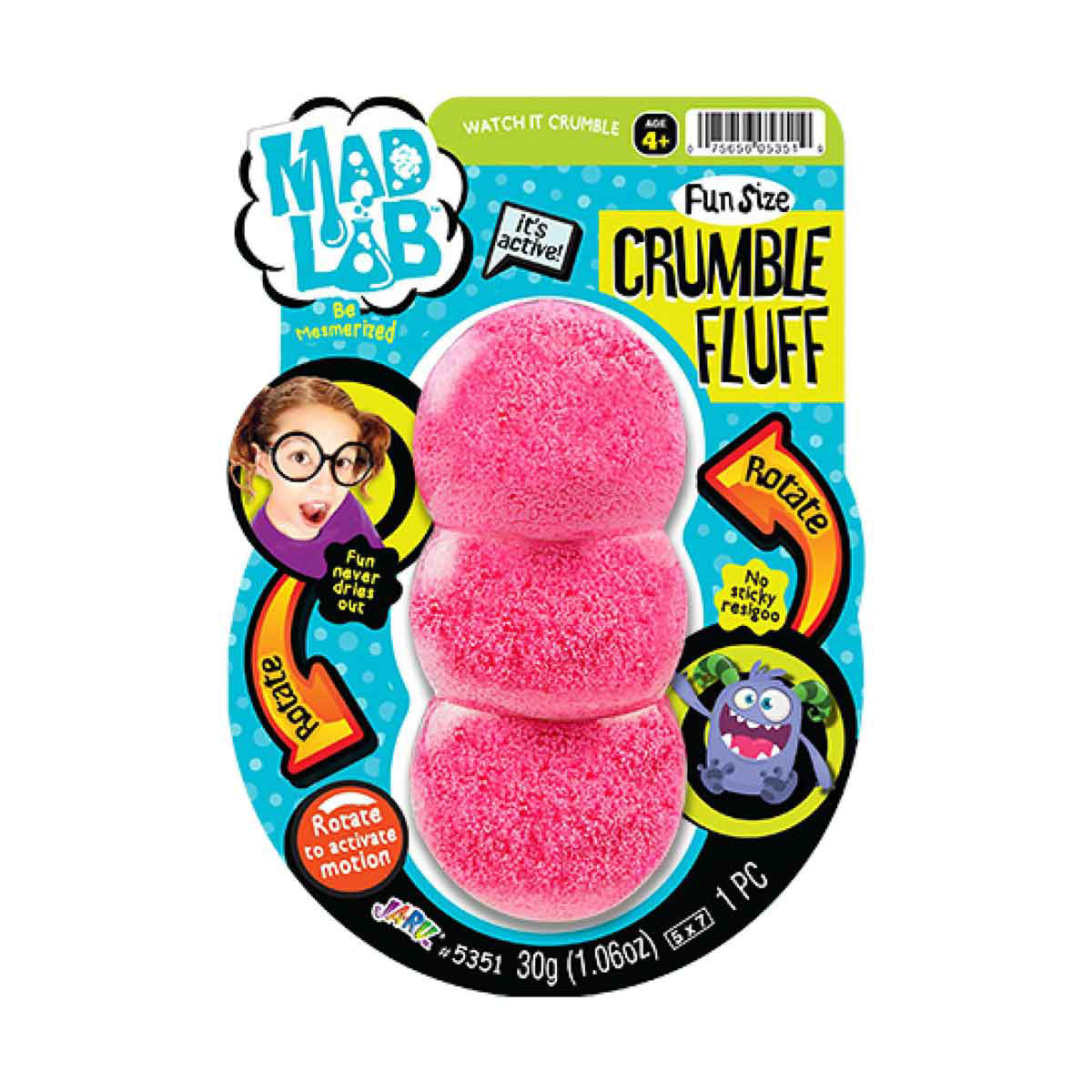 Mad Lab Fun Size Crumble Fluff, 1.06 oz.