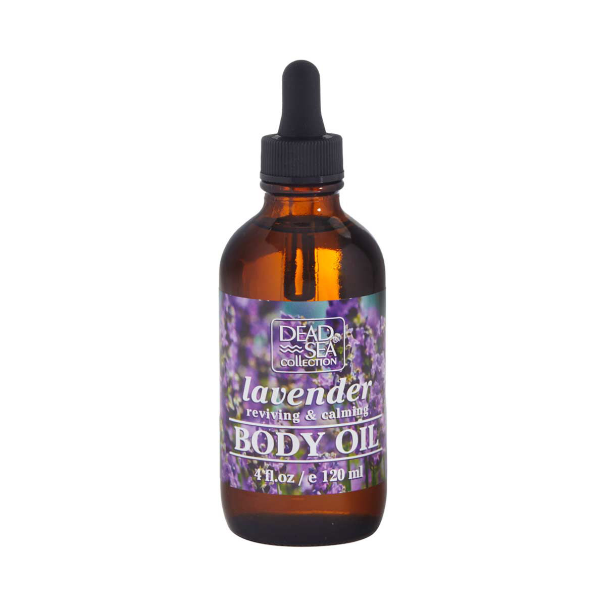 Dead Sea Body Oil Lavender, 4 oz.