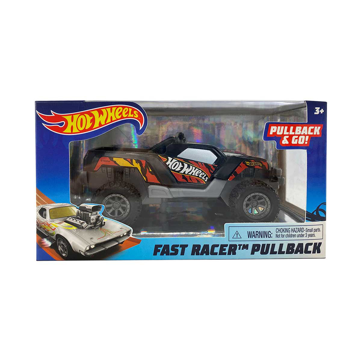 Hot Wheels Pull Back Racer Car