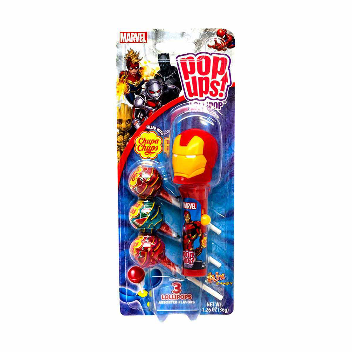 Marvel Avengers POP UPS! LOLLIPOP®