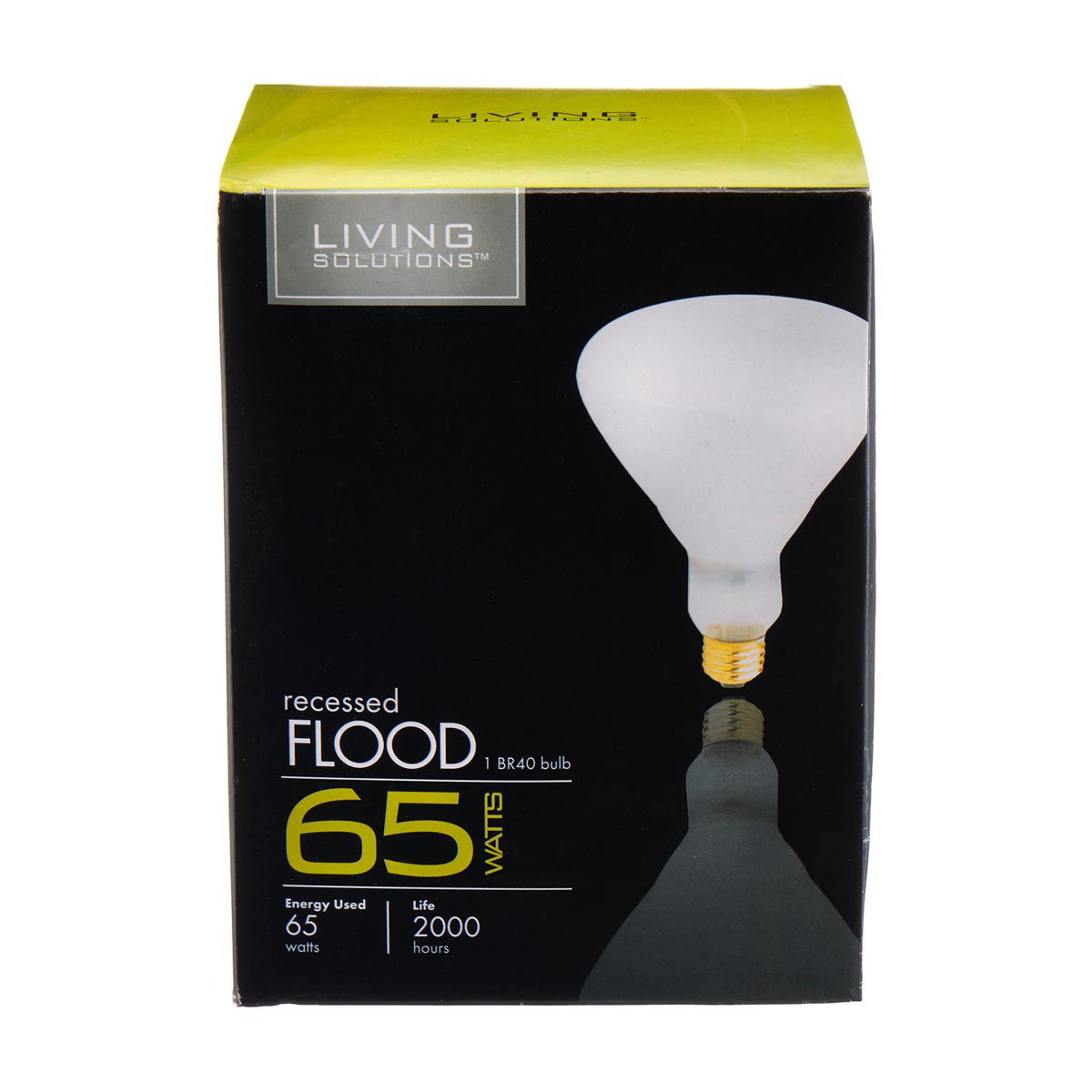 Living Solutions Recessed Flood Light Bulb, 65W