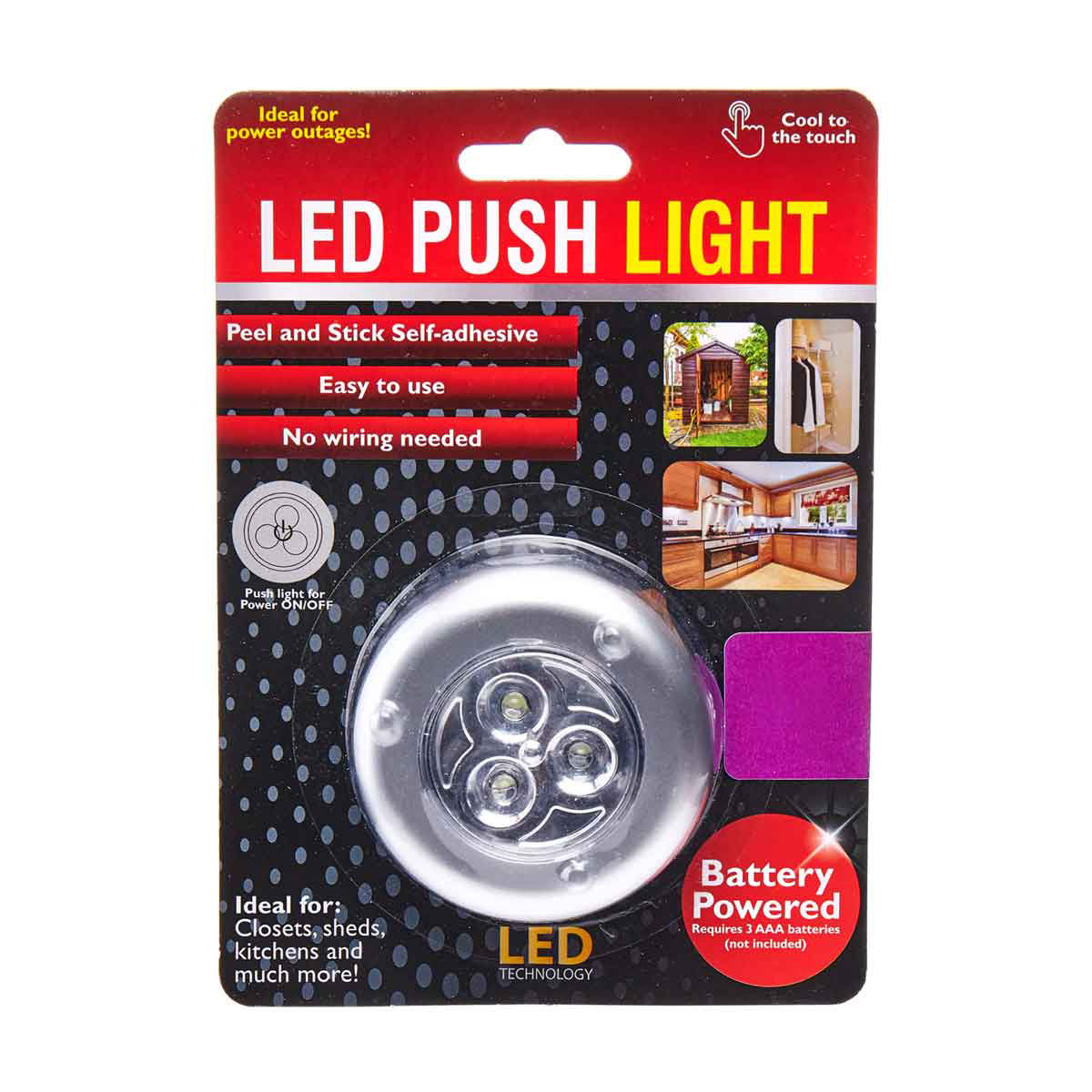 LED Push Light