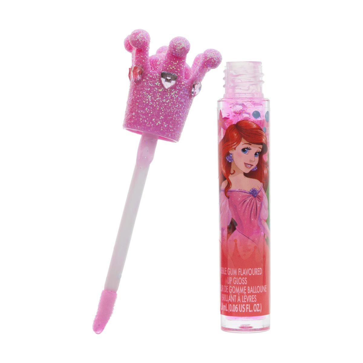 Disney Princess Flavored Lip Gloss, 3 Pack