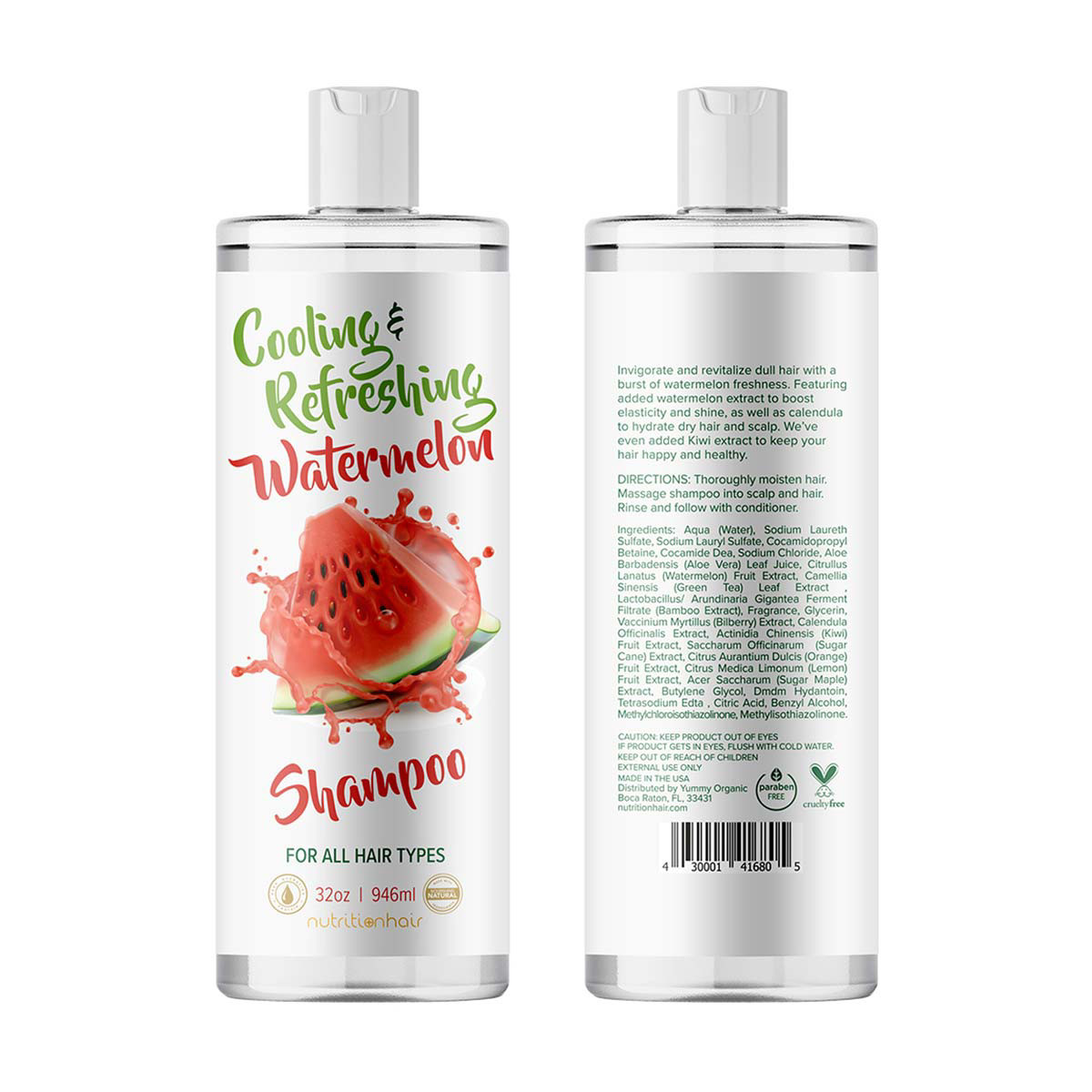 Cooling & Refreshing Watermelon Shampoo