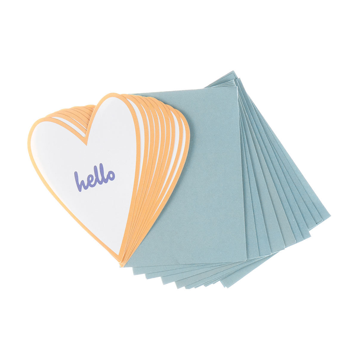 Heart-Shaped Cards with Envelopes