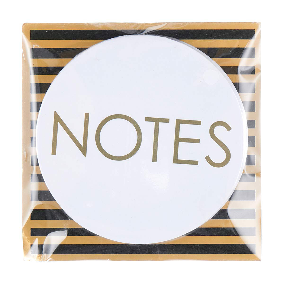 Round Stacked Notepad, 4 in.