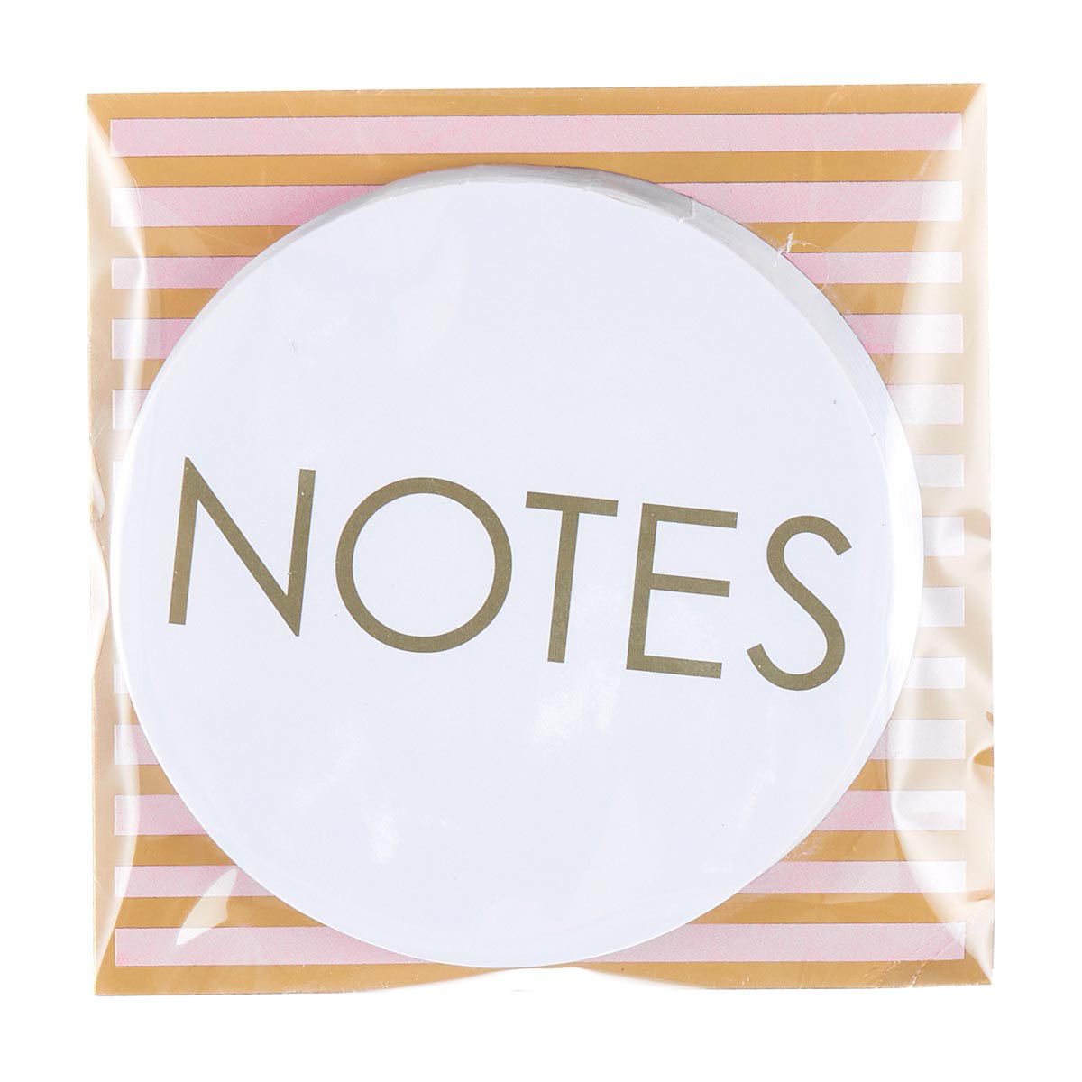 Round Stacked Notepad, 4 in.