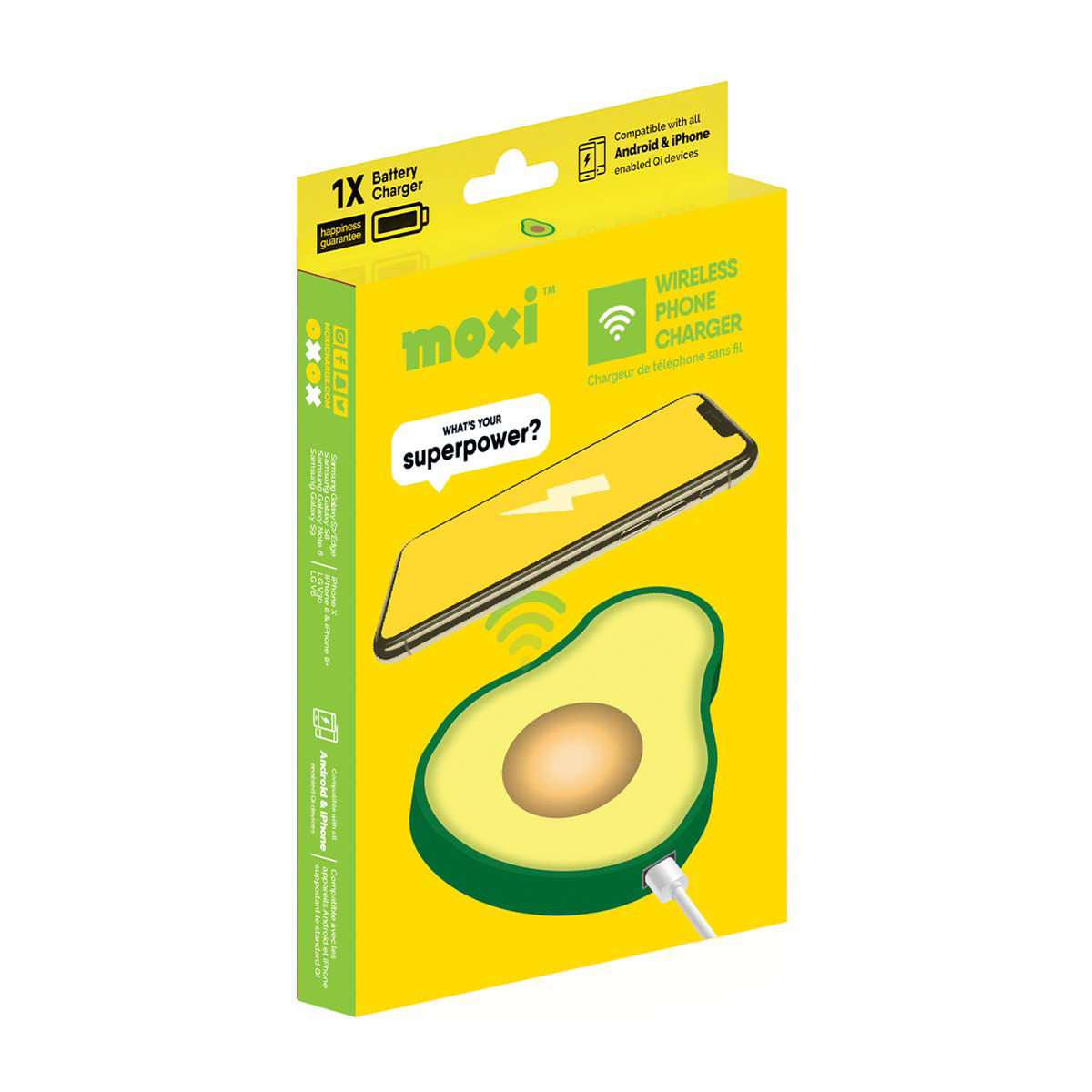 Moxi Wireless Avocado Charger