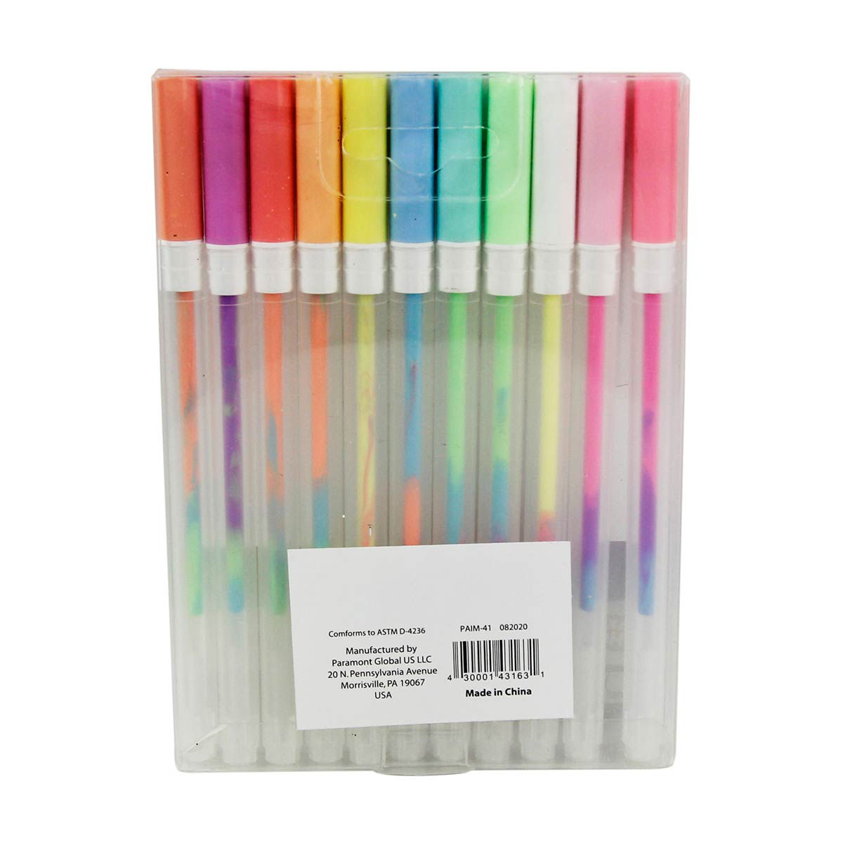 Make Shoppe Multi Color Gel Pen, 11 Count