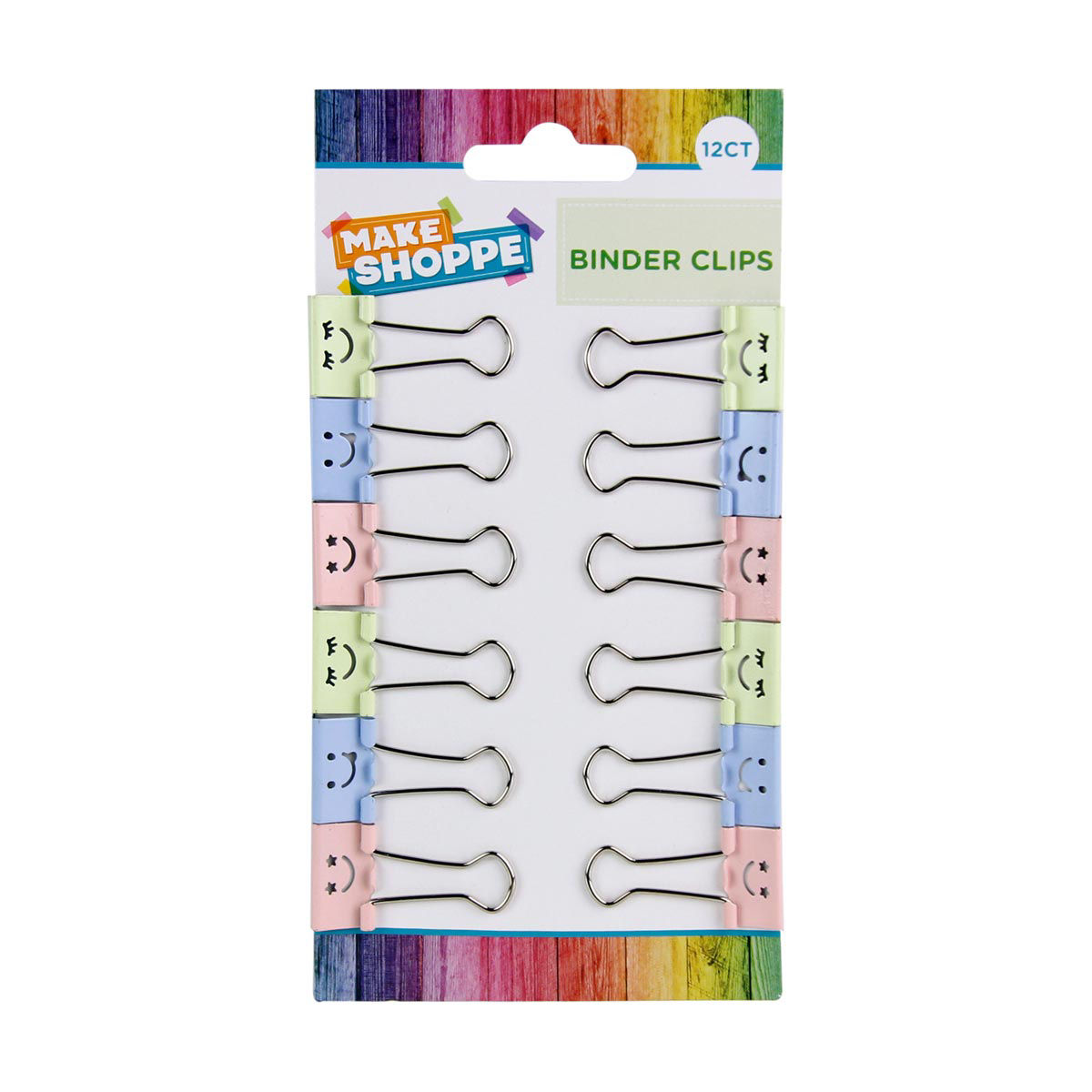 Make Shoppe Paper Clip Smile, 12 Count