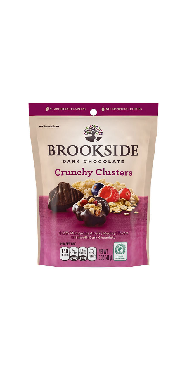 Brookside Dark Chocolate Crunchy Clusters Pouch, 5 oz.