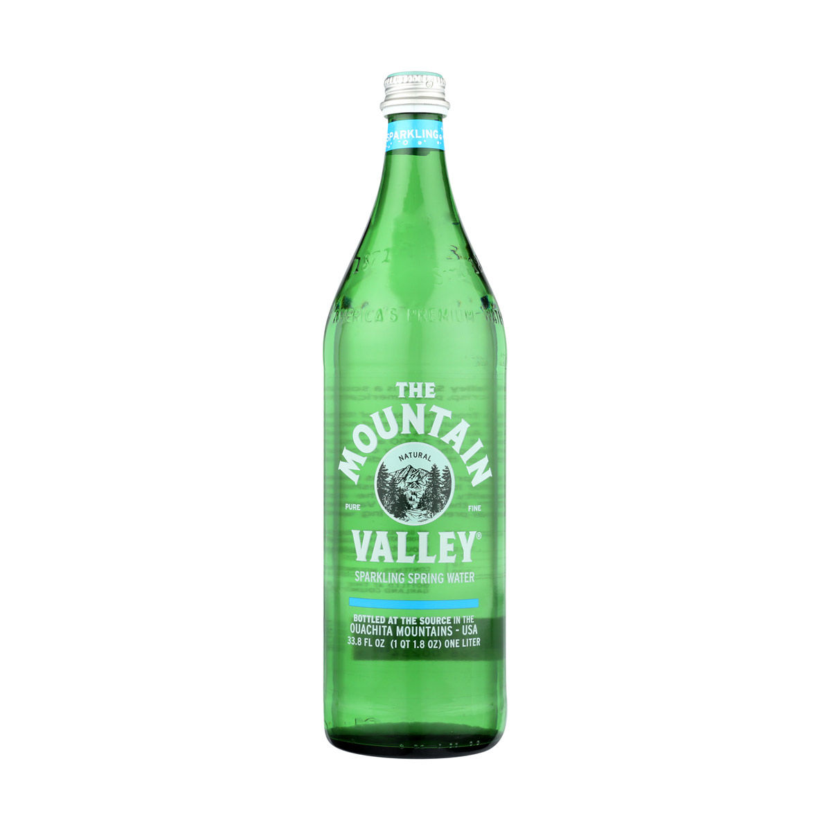 The Mountain Valley Sparkling Spring Water, 33.8 fl. oz.
