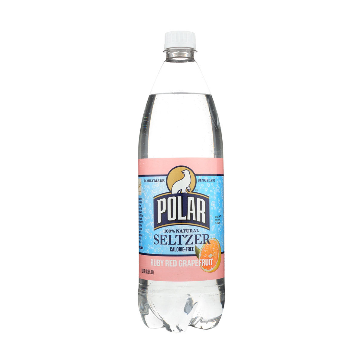 Polar Ruby Red Grapefruit Seltzer Water, 33.8 fl. oz.