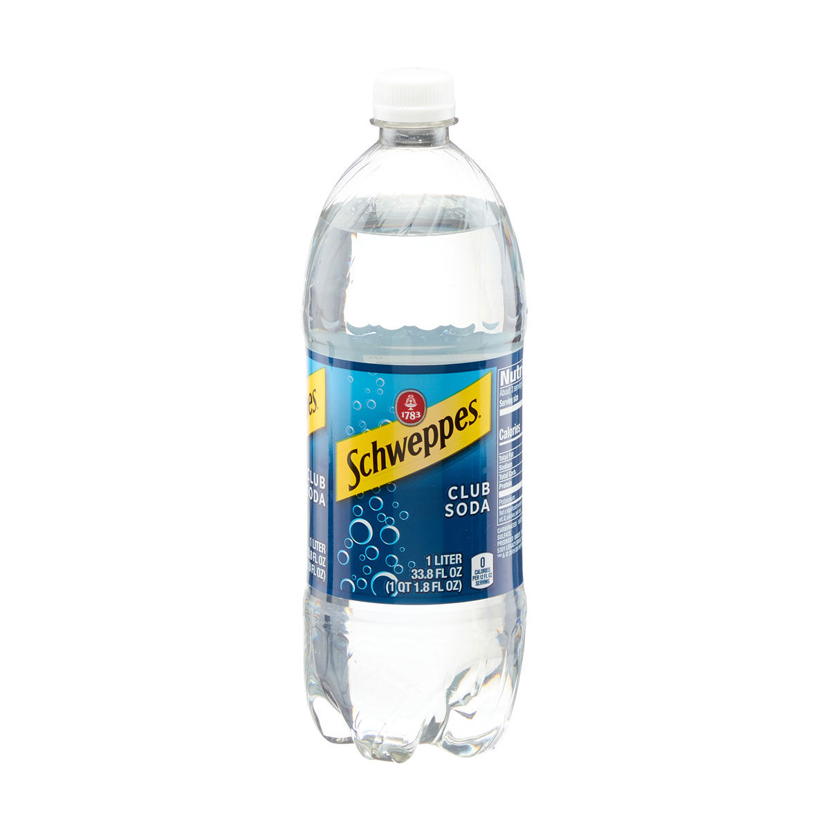 Schweppes Club Soda 1 L
