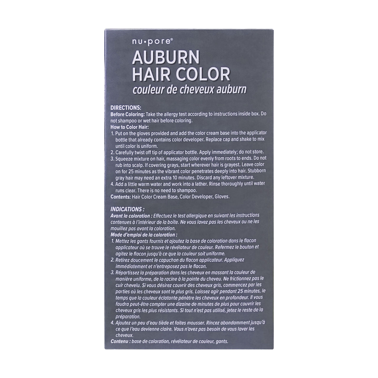 Nu-Pore Semi-Permanent Hair Color, Wild Rose