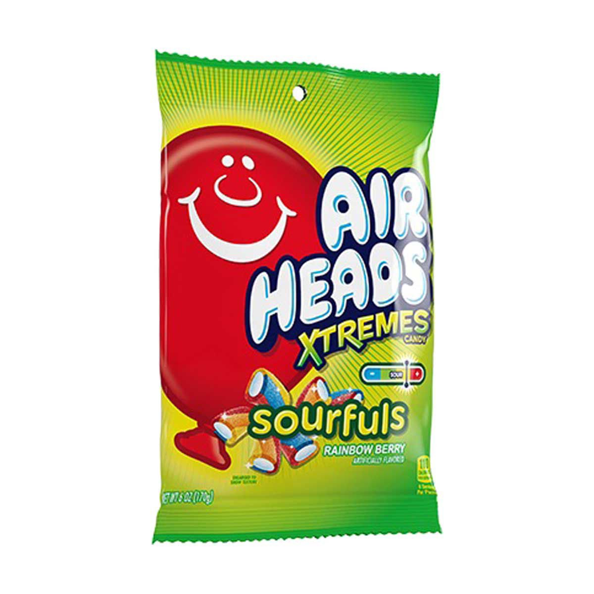 Airheads Xtreme Sourfuls, Rainbow Berry