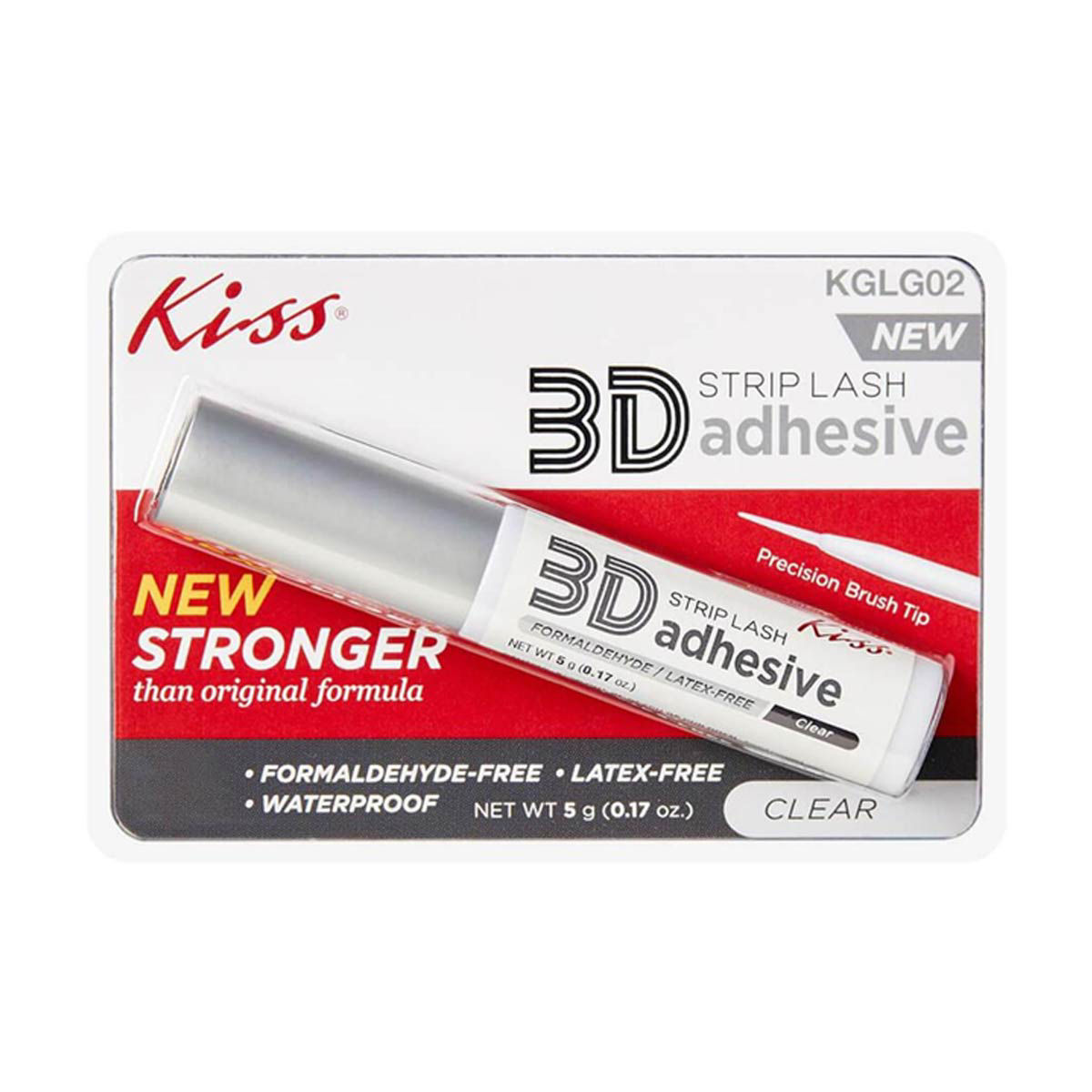 Kiss 3D Strip Lash Adhesive, Clear | Hamilton Place