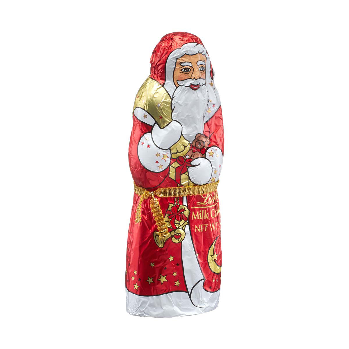 Lindt Christmas Santa Milk Chocolate, 4.4 oz.