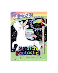 Bendon Scratch Fantastic Activity Pad, Assorted