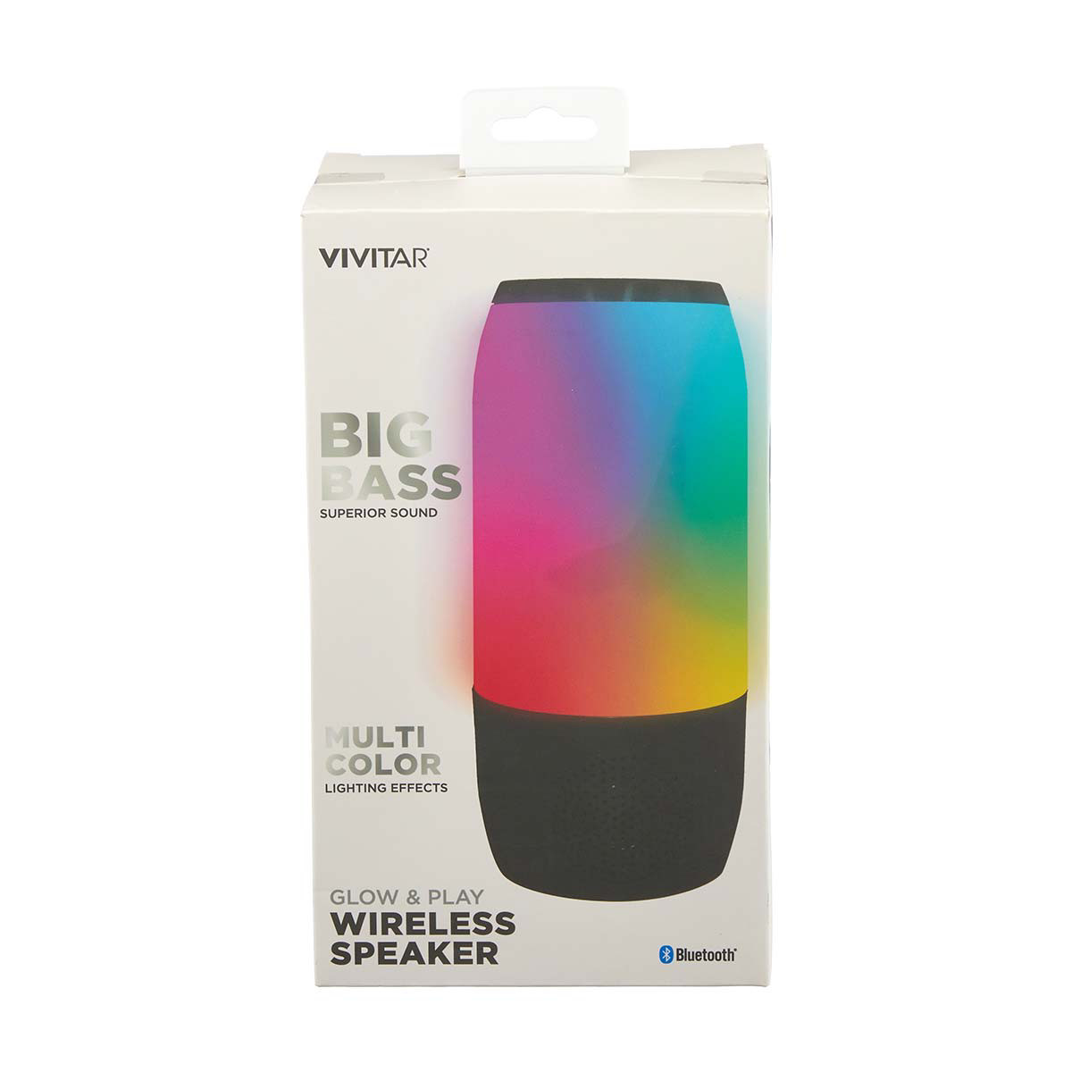 Vivitar Big Bass Glow & Play Wireless Speaker