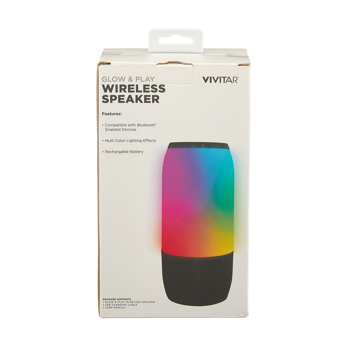 Vivitar Big Bass Glow Play Wireless Speaker