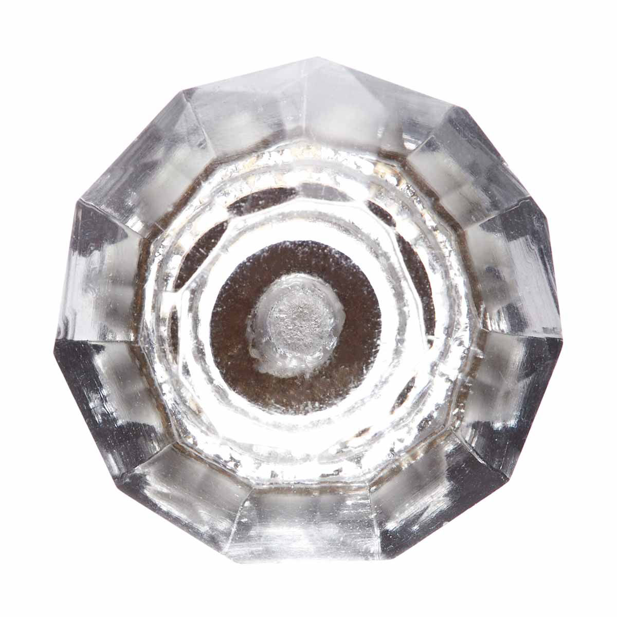 Clear Hexagonal Drawer Knobs