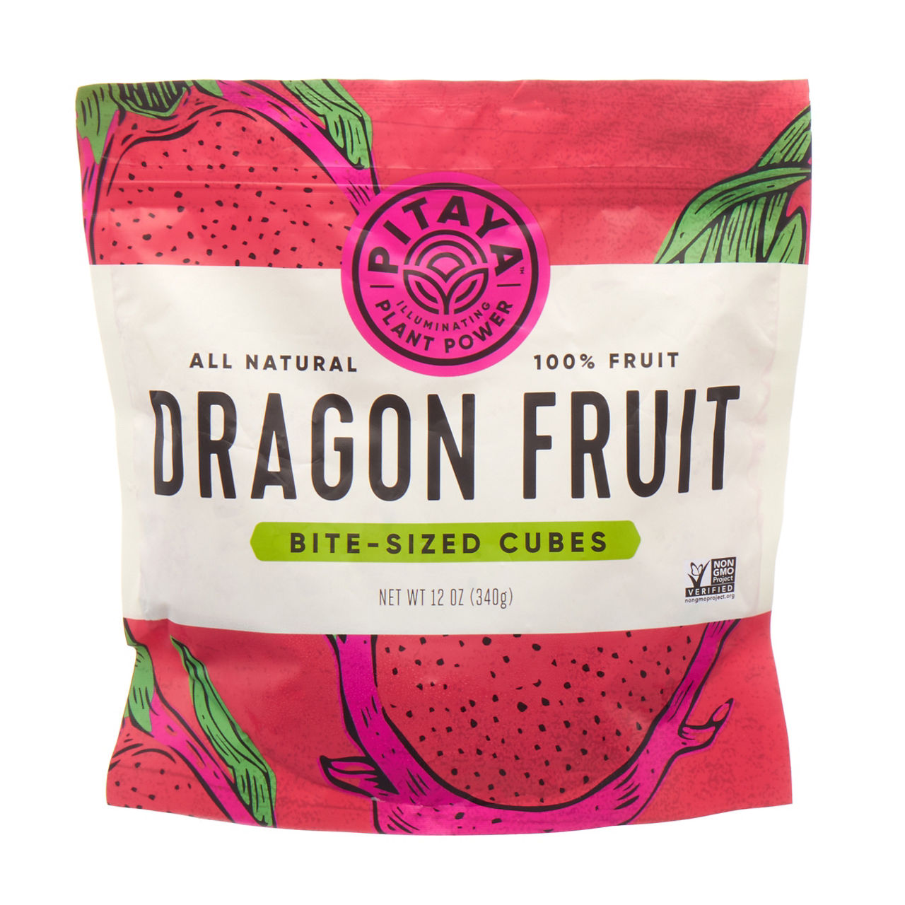 Pitaya Dragon Fruit Bite-Sized Cubes, 12 oz.