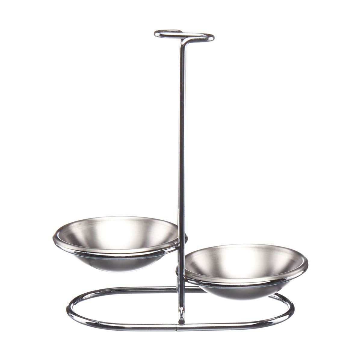 Sharper Image Stainless Steel Double Spoon Rest