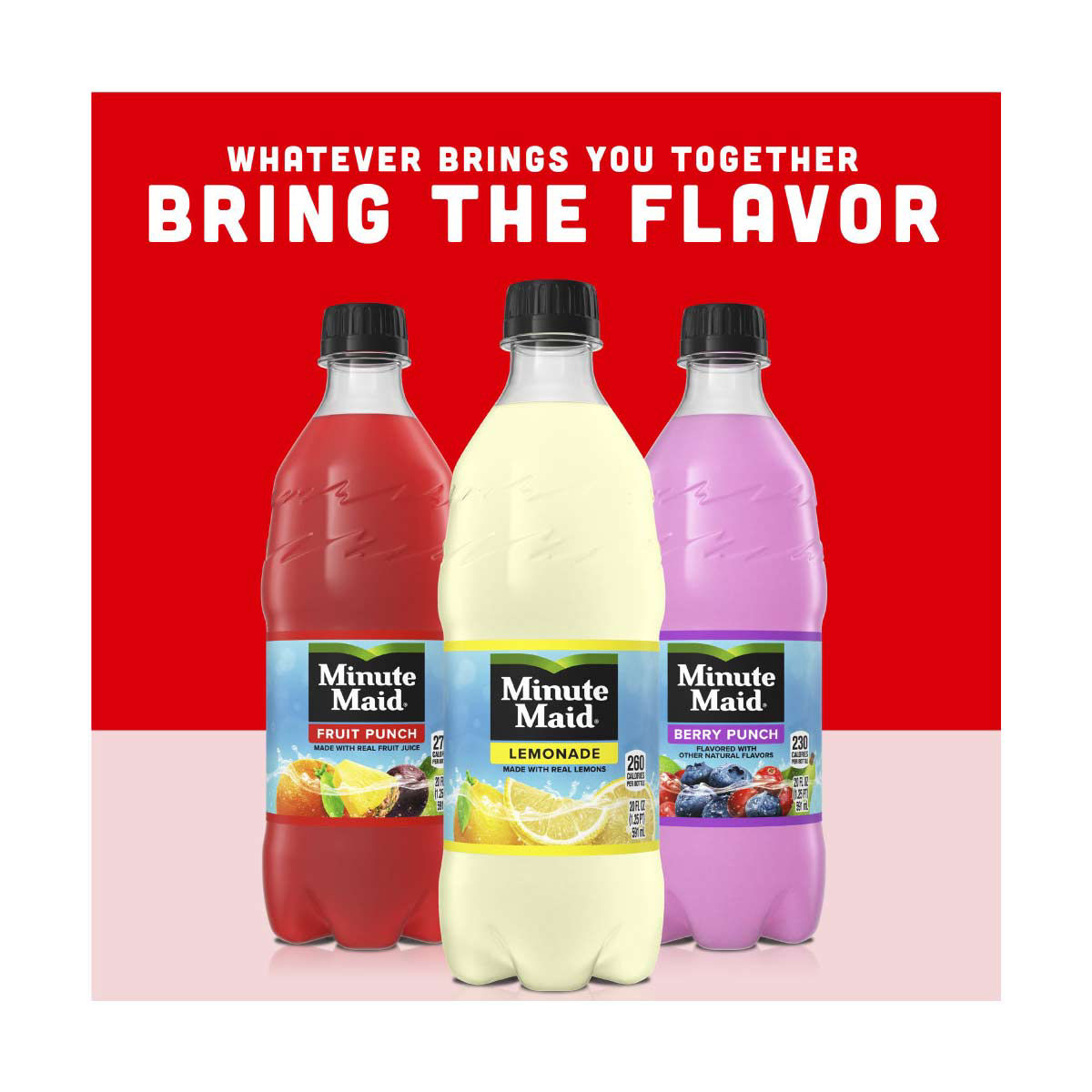 Minute Maid Blue Raspberry Bottle, 20 fl oz | Hamilton Place