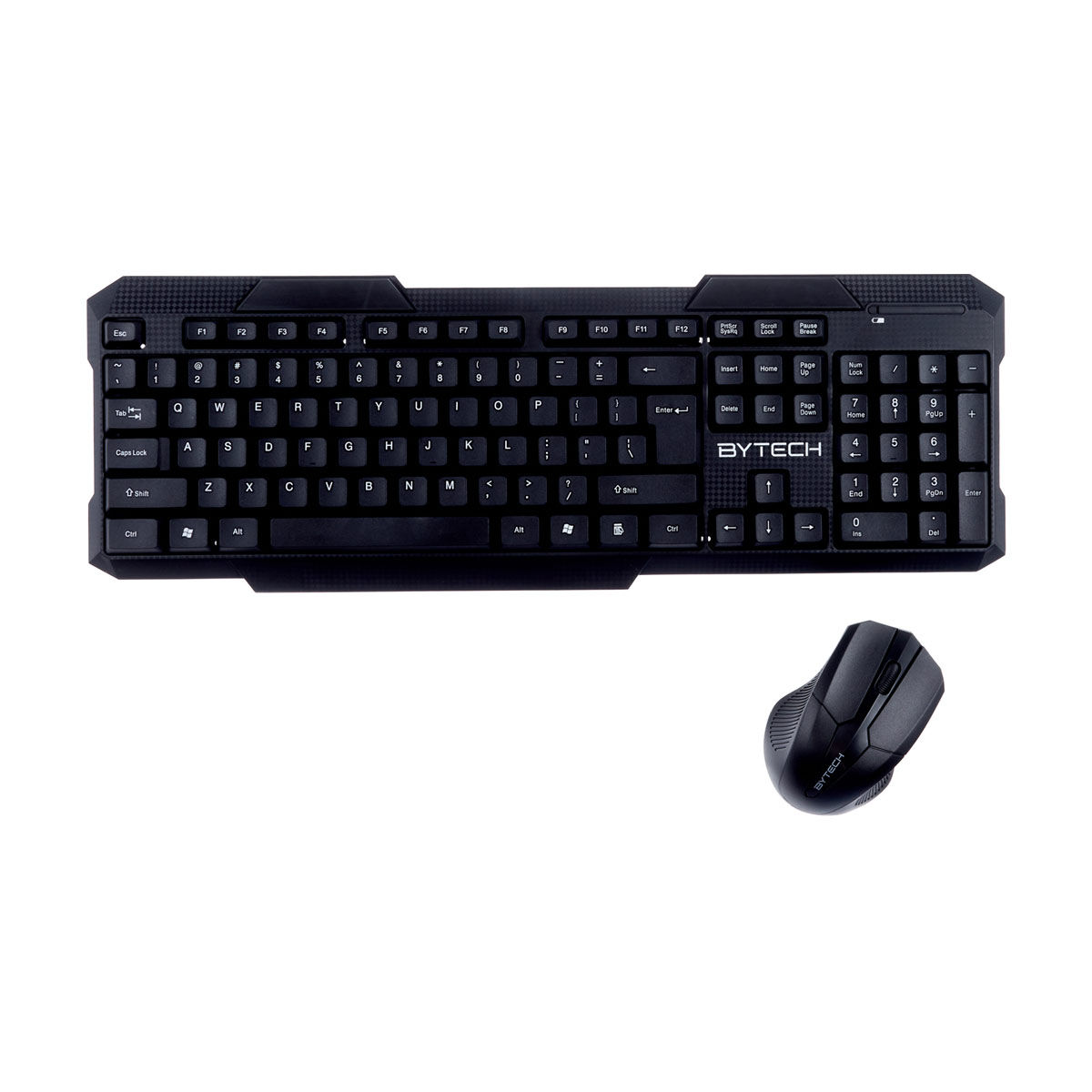 Bytech Wireless Keyboard and Mouse Combo, 2.4 G