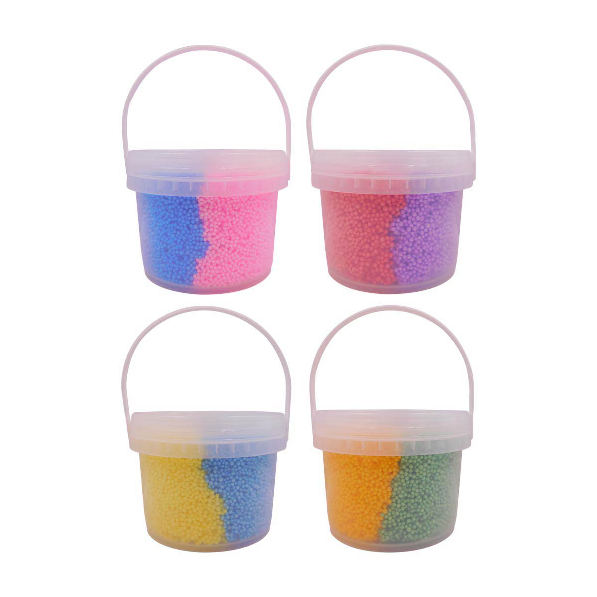Sticky Foam Beads Bucket