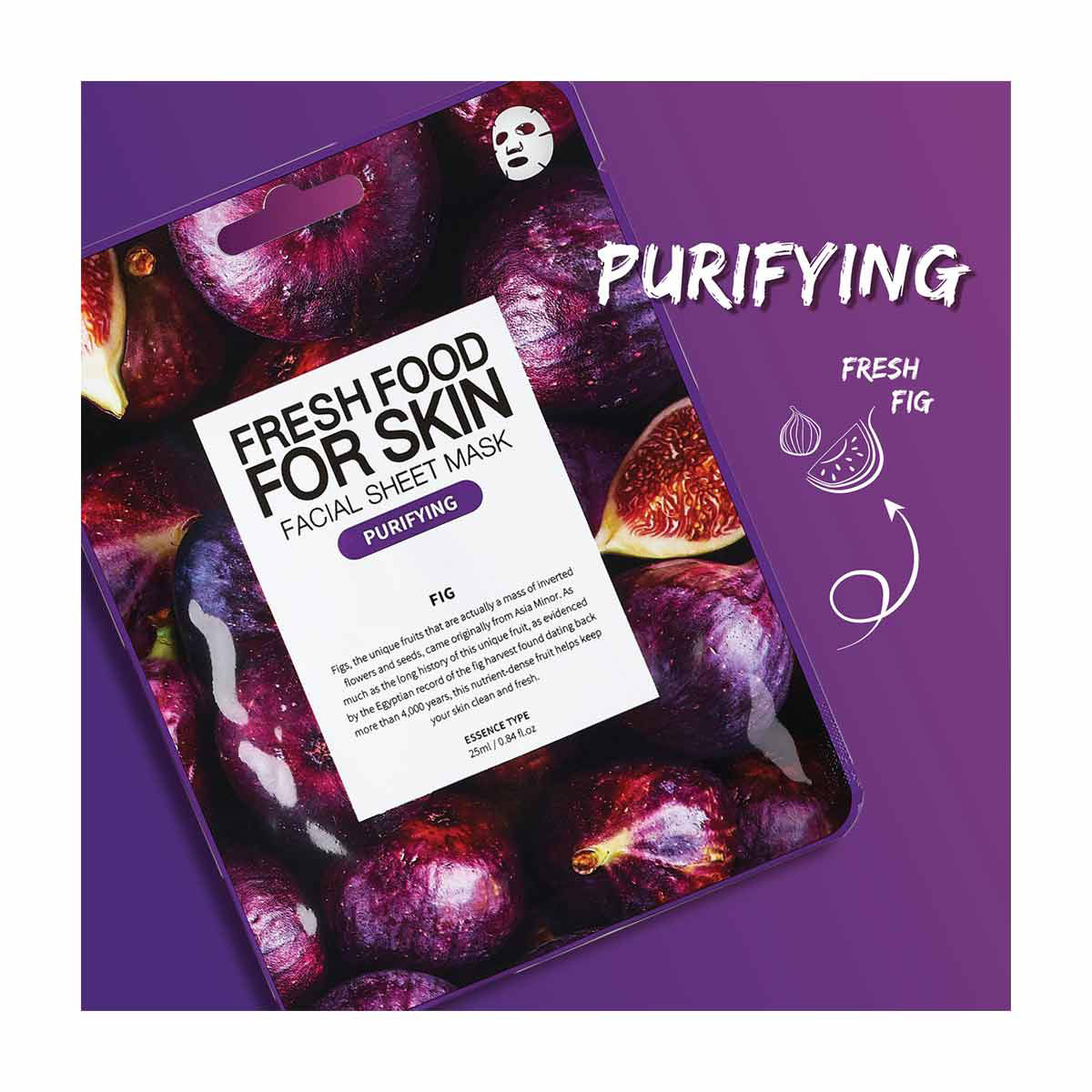 Farmskin Fresh Food Purifying Fig Facial Sheet Mask