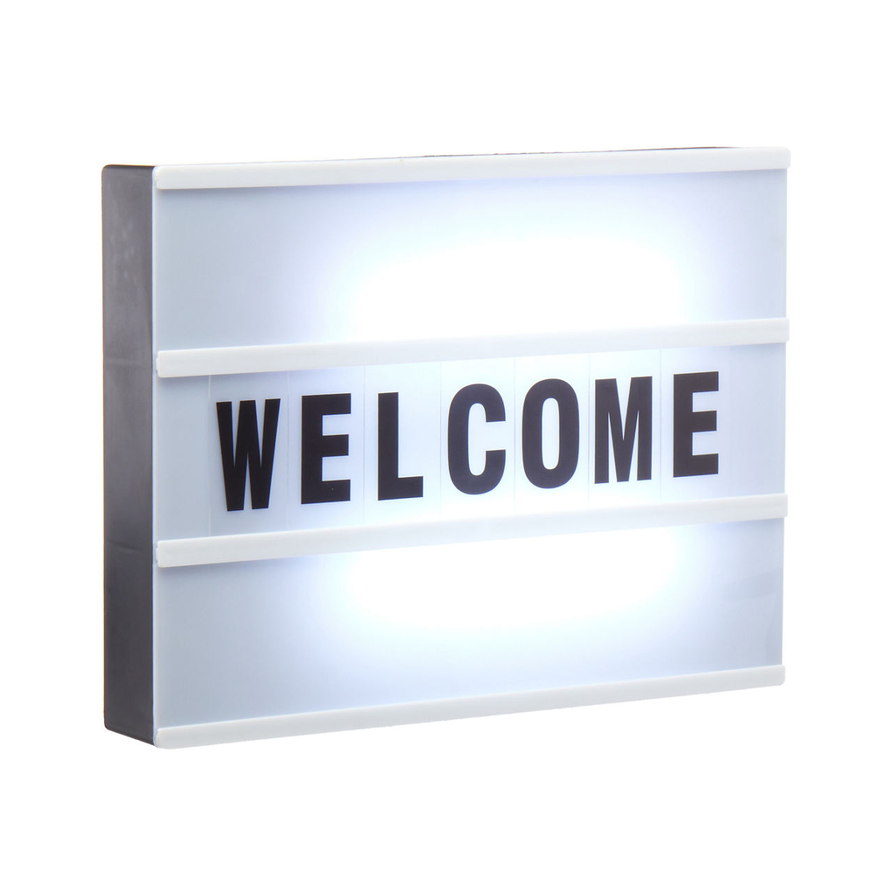 Light Box Message Board